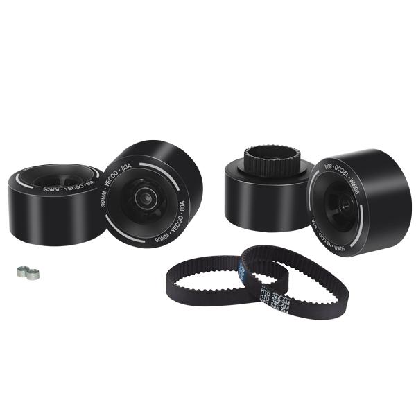 PU Wheel Set (Wheel+Drive Gear) For Your Mini Cruiser - YECOO – Yecoo Board